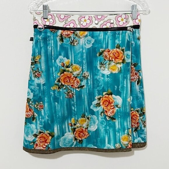 Zand Amsterdam | Skirts | Zand Amsterdam Skirt Floral Adjustable ...